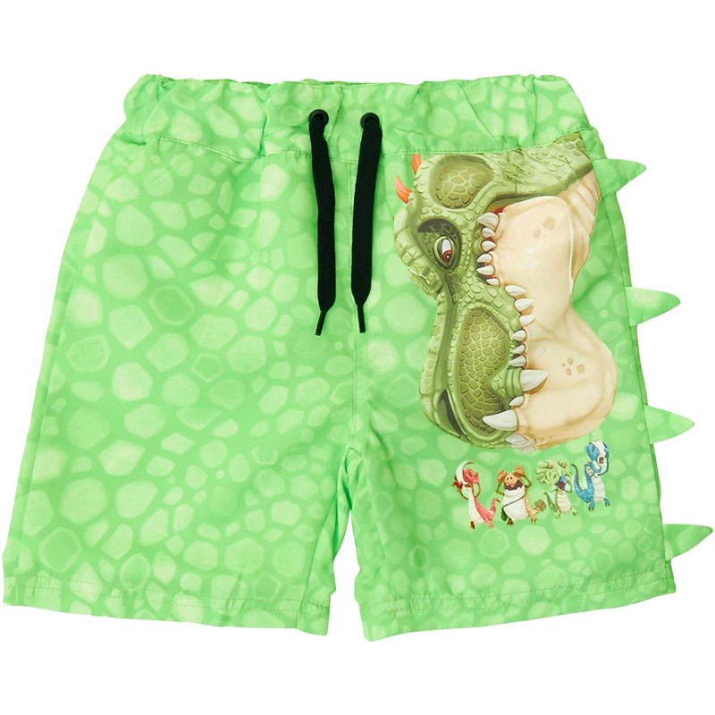 Buy Gigantosaurus Boys Name It Mad Swim Shorts Green Gecko