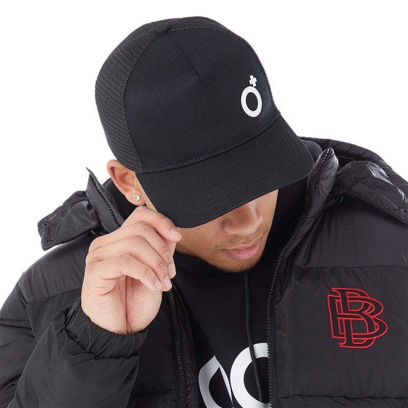 Buy Blood Brother Mens Core Trucker Cap Black