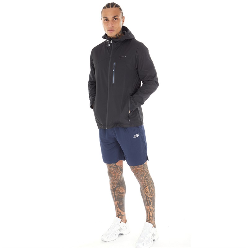 Buy Altryn Mens Grey Friar Jacket Black