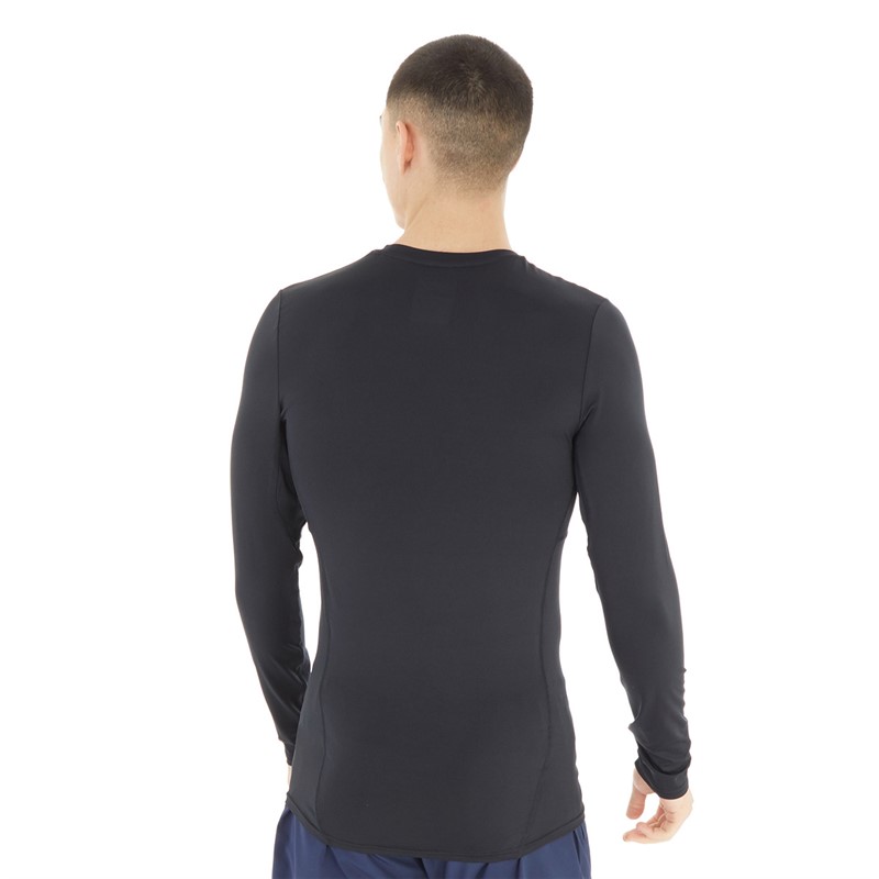 Buy Castore Mens Long Sleeve Baselayer Top Black