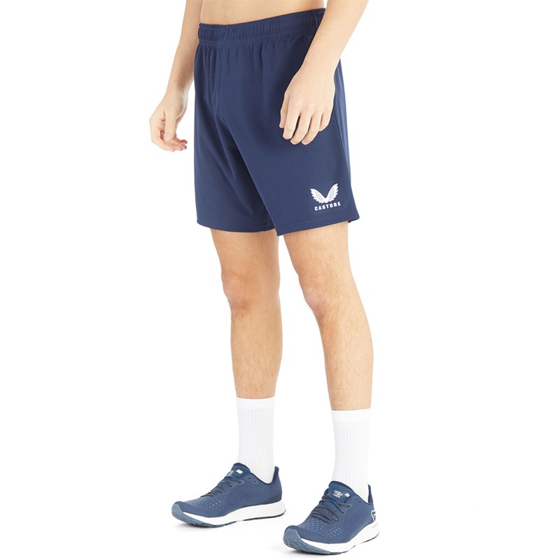 Buy Castore Mens Training Shorts Navy