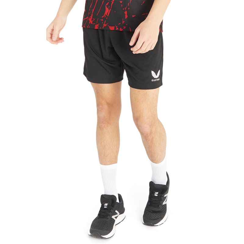 Buy Castore Mens Training Shorts Black