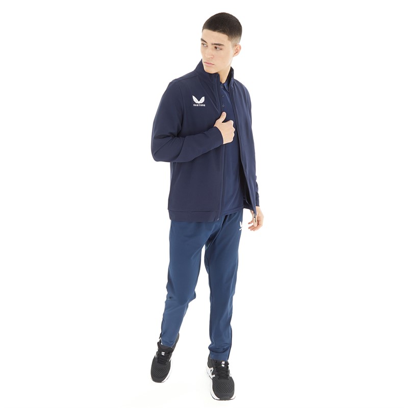 Buy Castore Mens Track Jacket Navy