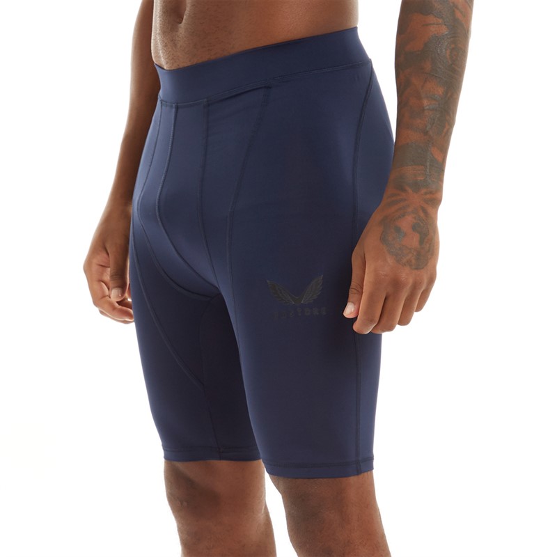 Buy Castore Mens Baselayer Shorts Peacoat