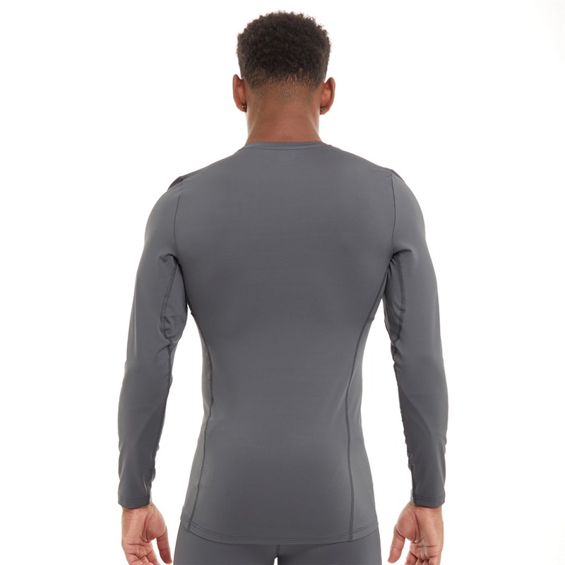 Buy Castore Mens Baselayer Long Sleeve Top Blackered Pea