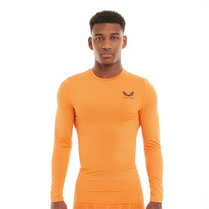 Buy Castore Mens Baselayer Long Sleeve Top Birds Of Paradise