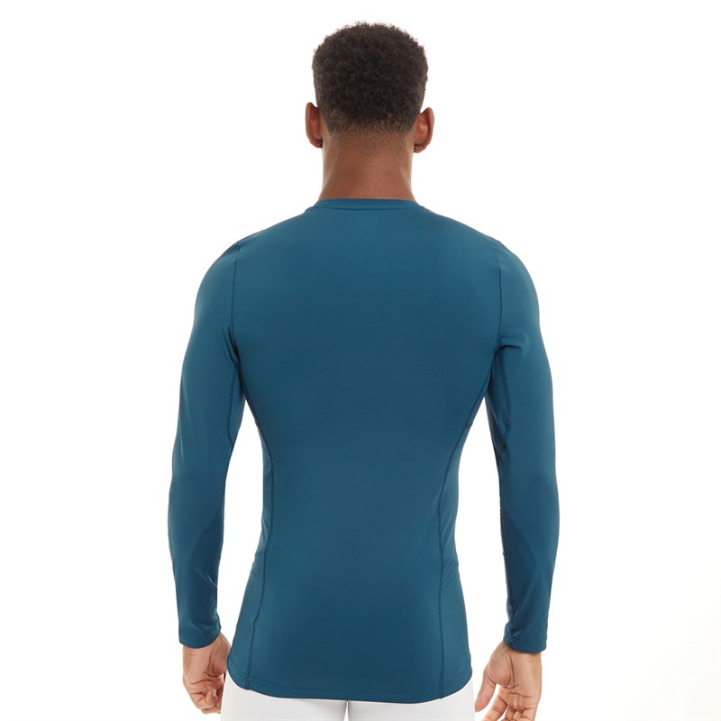 Buy Castore Mens Baselayer Long Sleeve Top Petrol