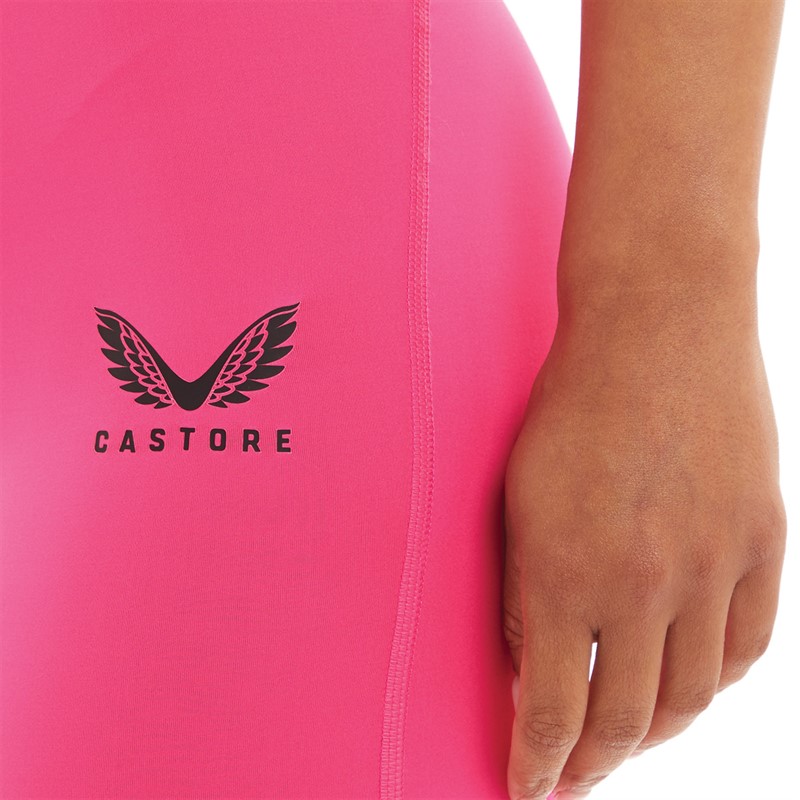 Buy Castore Womens Baselayer Shorts Pink Glo