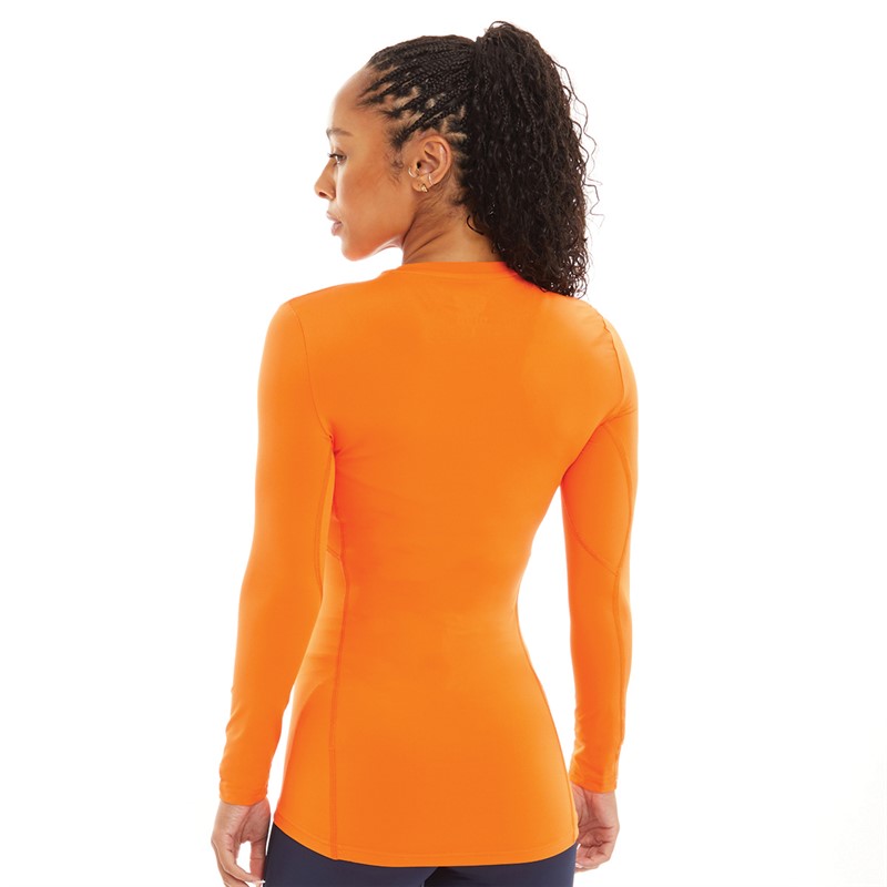 Buy Castore Womens Baselayer Long Sleeve Top Rangers Orange