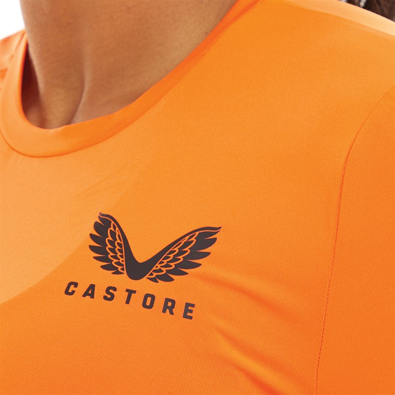 Buy Castore Womens Baselayer Long Sleeve Top Rangers Orange