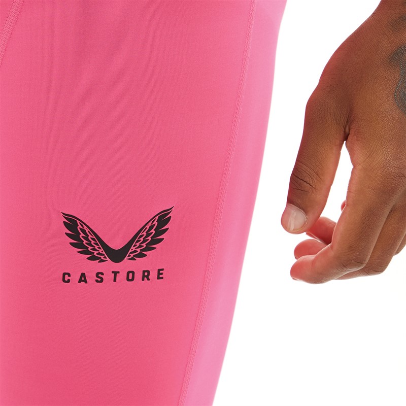Buy Castore Mens Baselayer Shorts Pink Glo