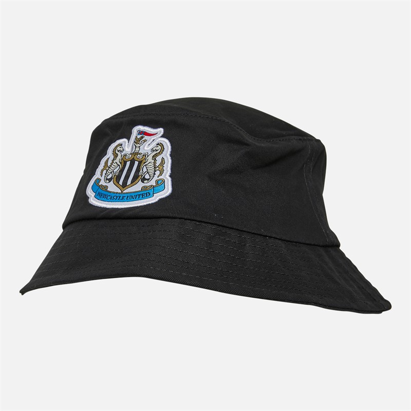 Buy Castore NUFC Newcastle United Cotton Twill Bucket Hat Black