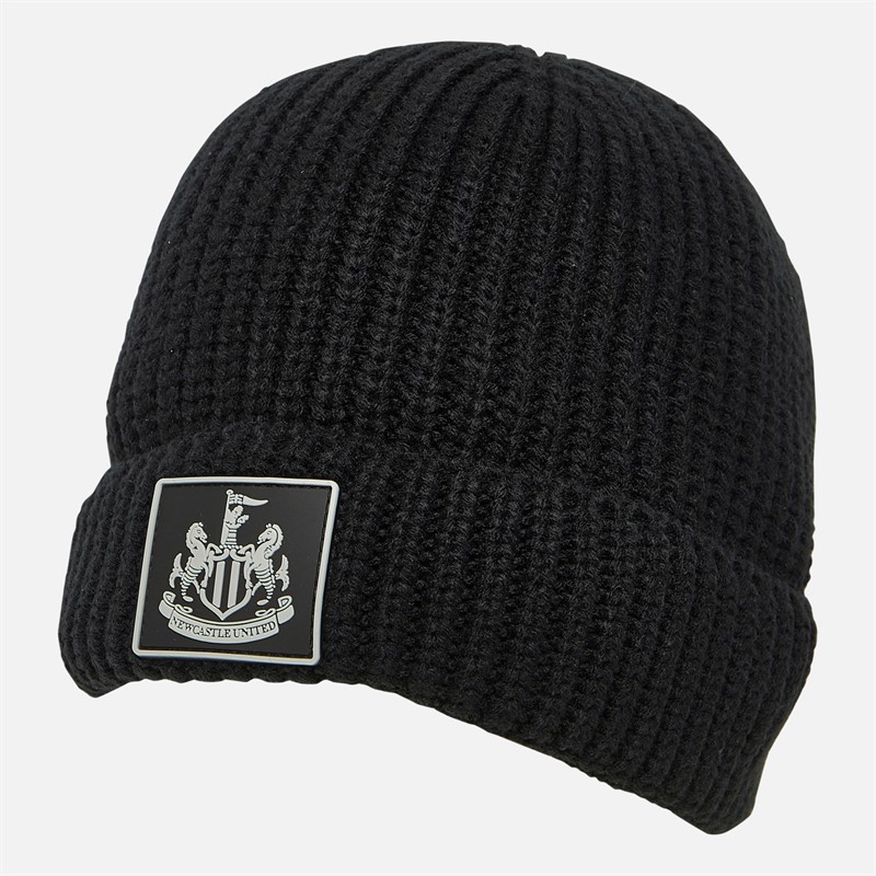 Buy Castore NUFC Newcastle United Knitted Beanie Black