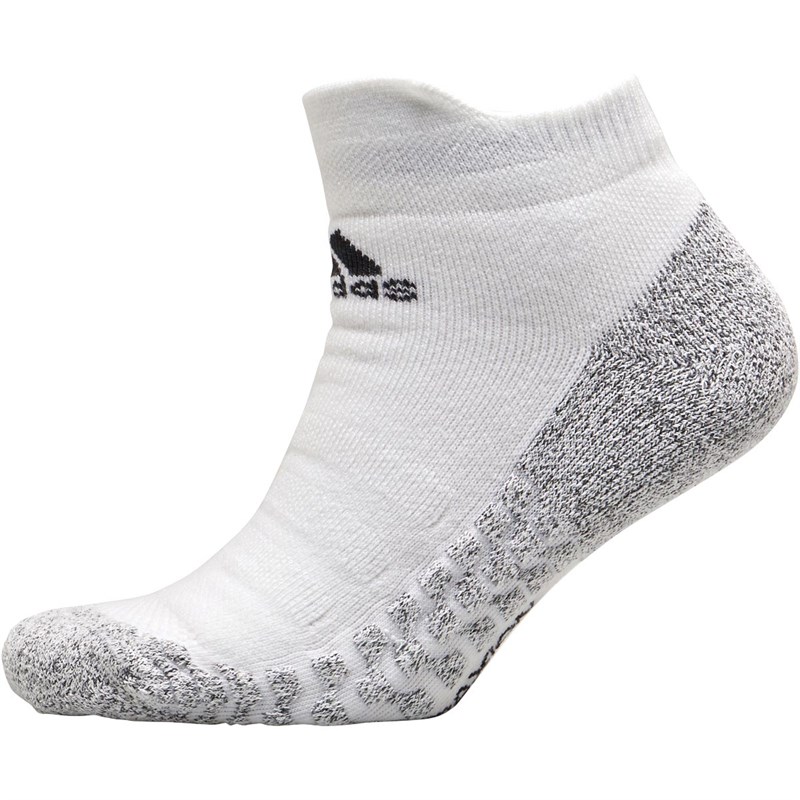 Buy Adidas Alphaskin Traxion Maximum Cushioning Ankle Socks White Black