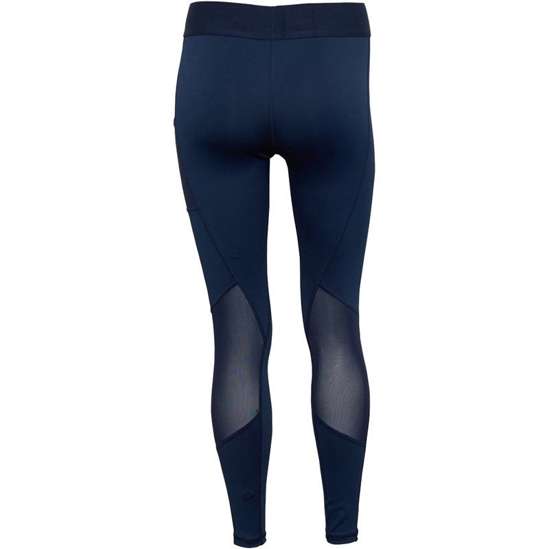 Adidas Dames Alphaskin Techfit Legging Blauw