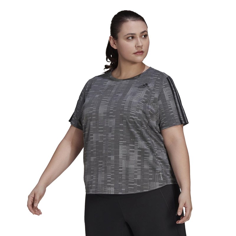 Buy adidas Womens Plus Size Own The P.B. Aeroready Primeblue Running ...
