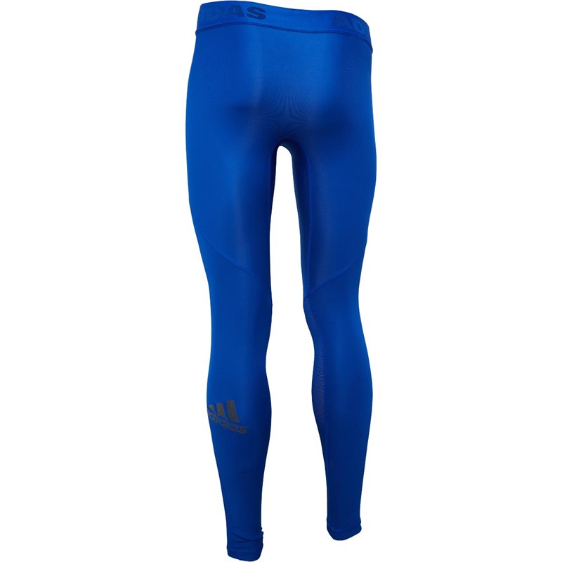 Adidas Heren Alphaskin Climacool Legging Blauw