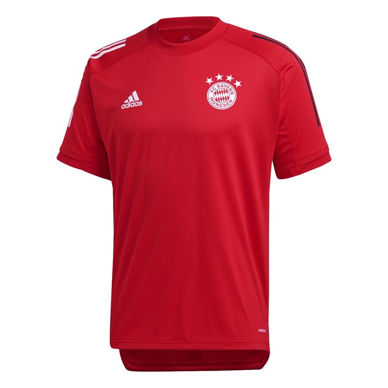 Buy adidas Mens FCB Bayern Munich Training Jersey FCB True Red/Black