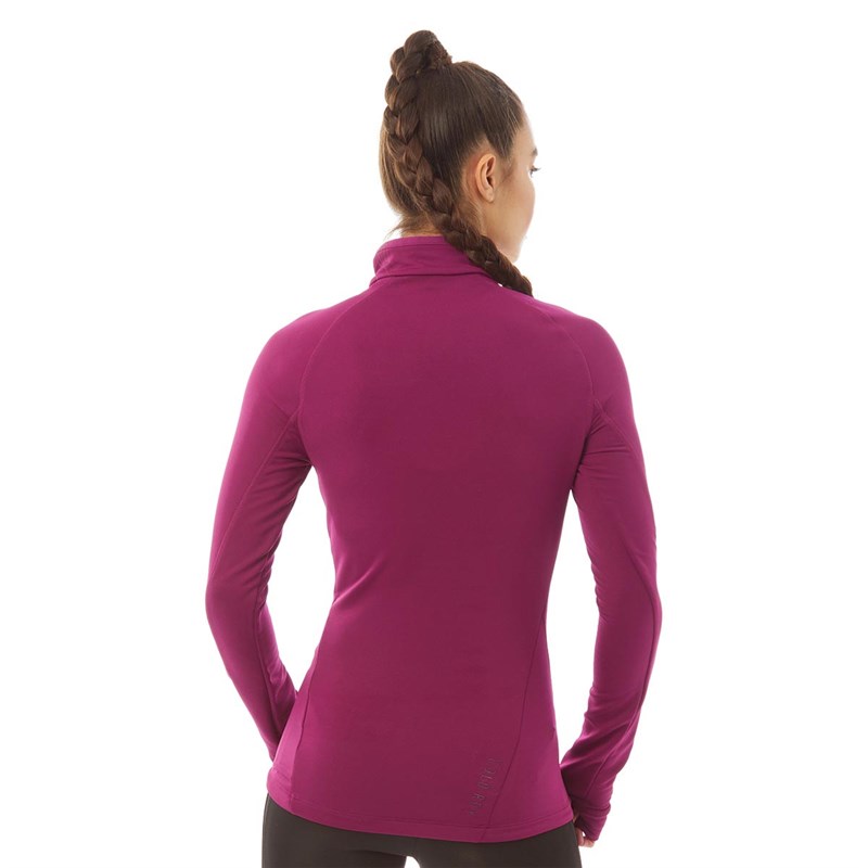 Buy adidas Womens COLD.RDY Mock-Neck Long Sleeve Training Top Powder