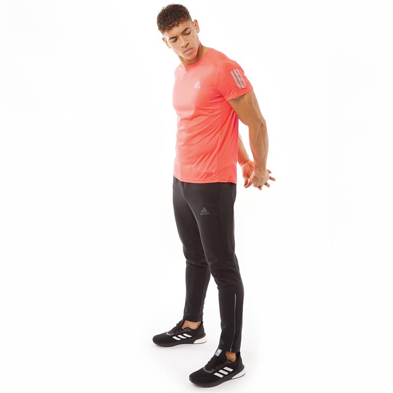 Buy adidas Mens Own The Run Running Top App Solar Red