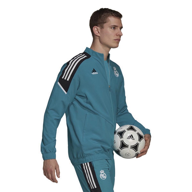 Buy adidas Mens RMCF Real Madrid Condivo EU Presentation Track Top ...