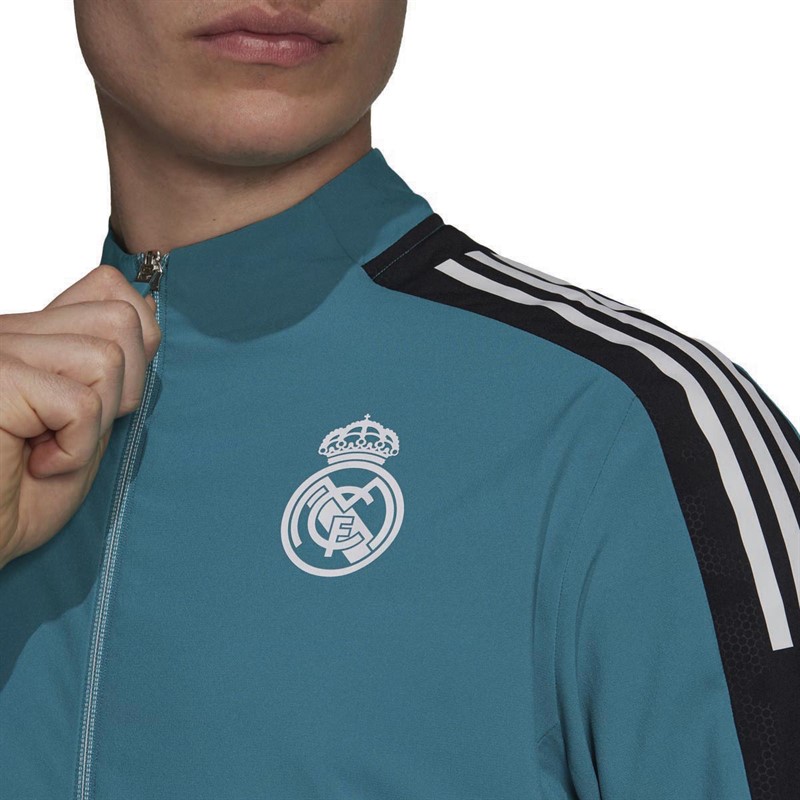 Buy adidas Mens RMCF Real Madrid Condivo EU Presentation Track Top ...