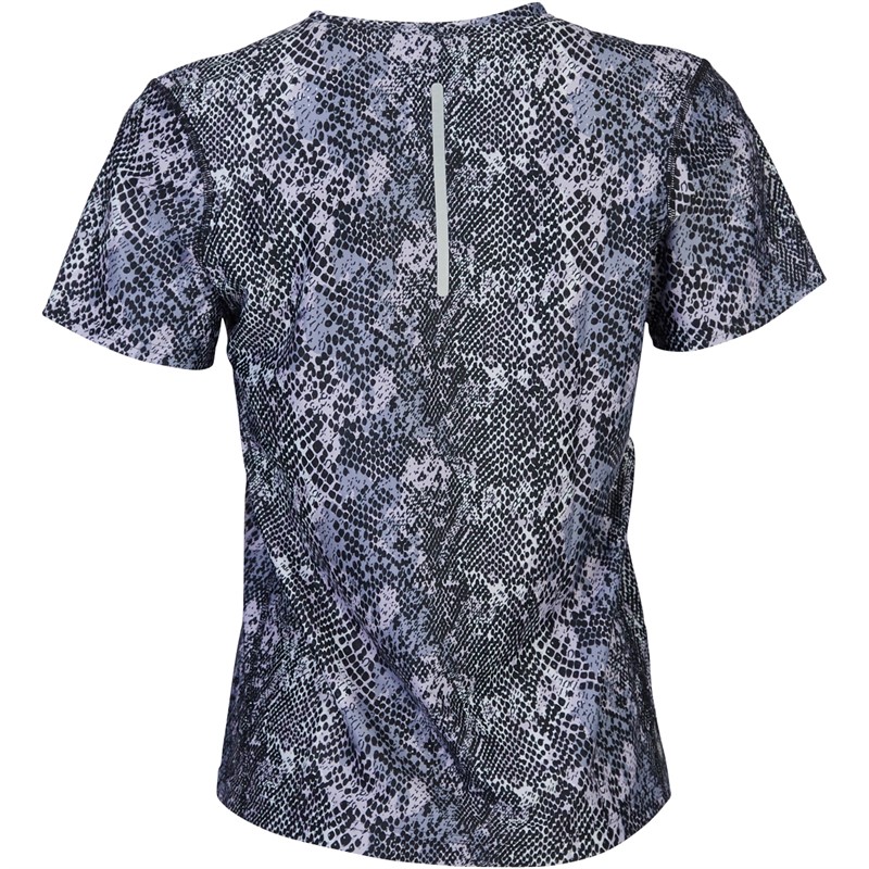 Buy adidas Womens Fast Parley Aeroready All Over Print Top Black/White