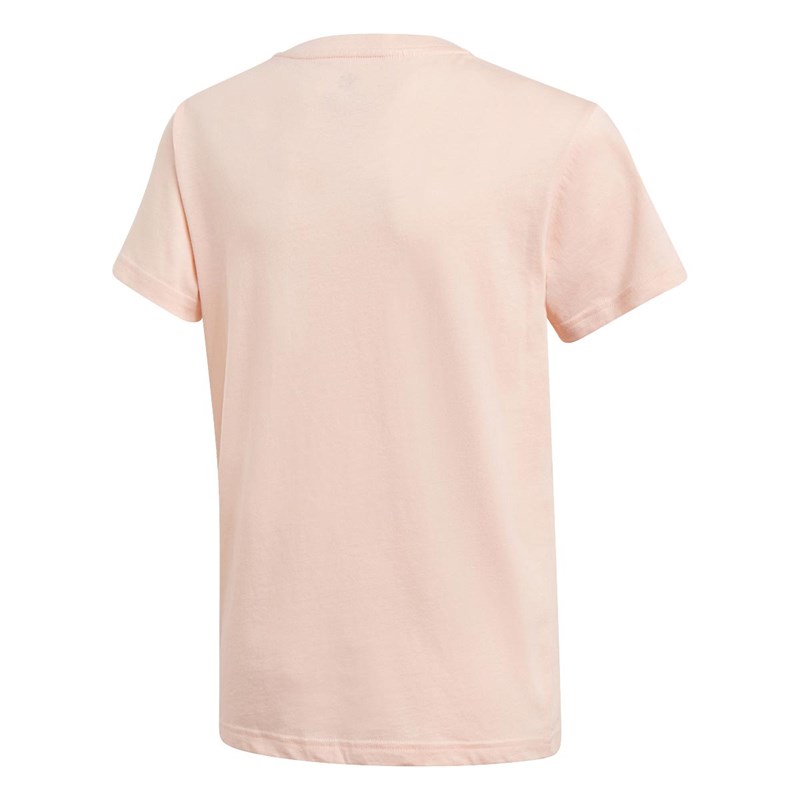 Adidas Originals Mädchen Adicolor 3d Trefoil T Shirt Rosa