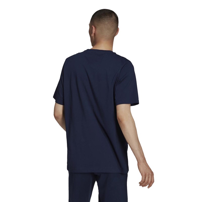 Buy adidas Originals Mens Script T-Shirt Collegiate Navy