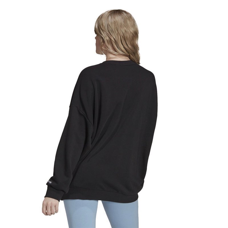 Buy adidas Originals Womens Adicolor Shattered Trefoil Wheel Sweatshirt ...