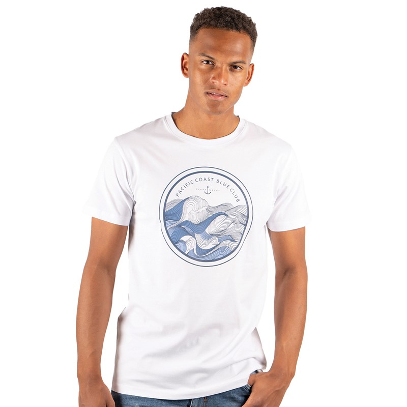 Marcus Herren Halifax T-Shirts Weiß