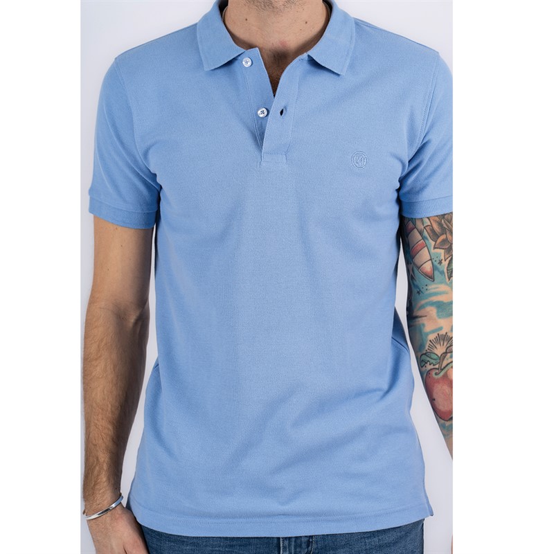 Marcus Heren Tyler Polo’s met korte mouwen Blauw