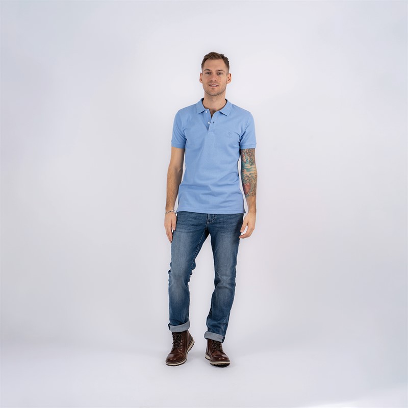 Marcus Heren Tyler Polo’s met korte mouwen Blauw
