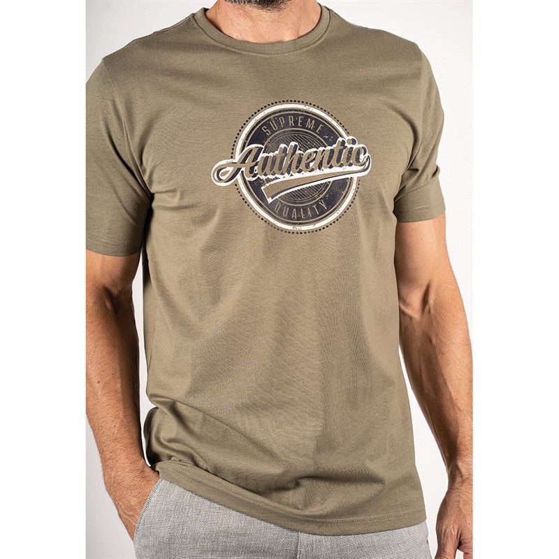 Pre end Herren Atwood T-Shirts Khaki
