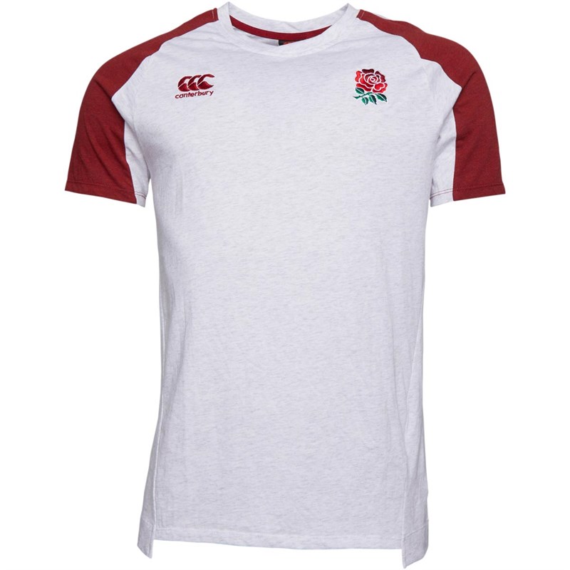 Buy Canterbury Mens England Rugby VapoDri Cotton Training Top Bright ...