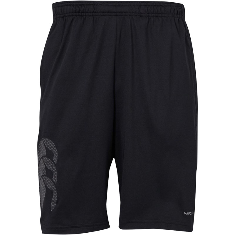 Canterbury Short de Rugby VapoDri Poly Homme Noir