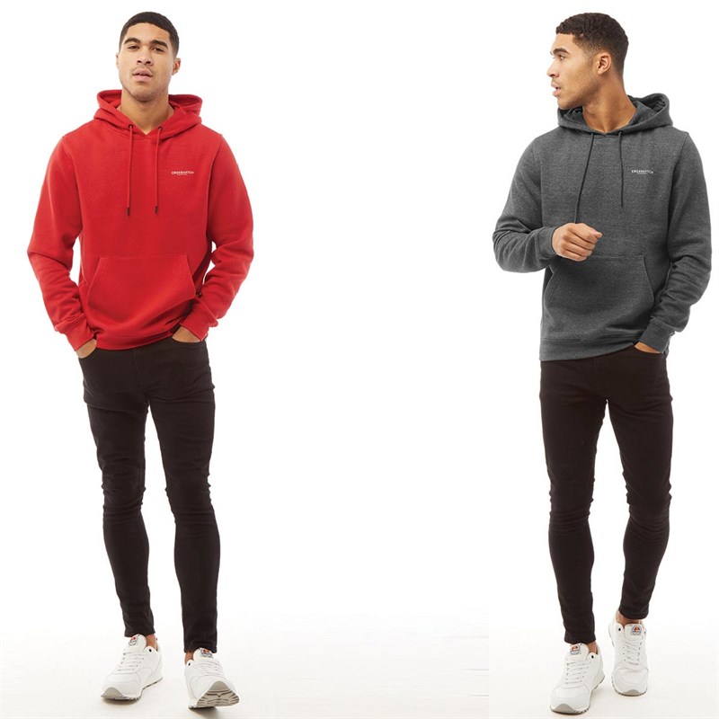 Crosshatch Heren Hoodie Multi