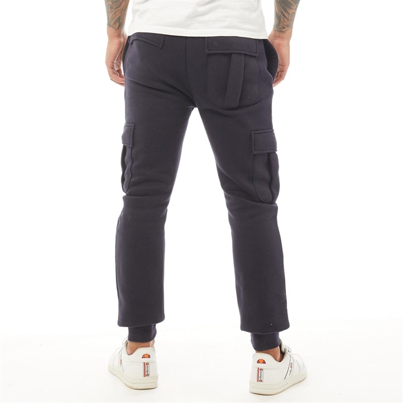 Buy Crosshatch Mens Combast Cargo Joggers Night Sky