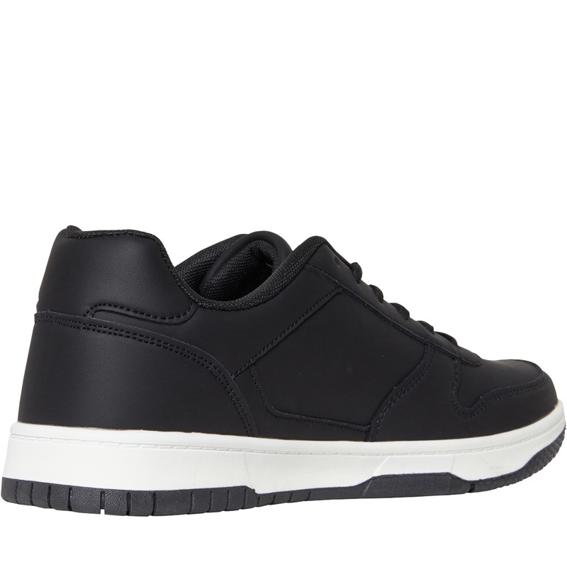 Buy Crosshatch Mens Witham Trainers Black/White