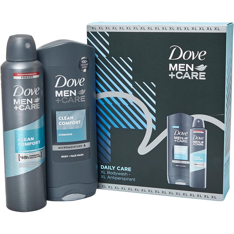 Buy Dove Mens Men+Care Xl Daily Care Duo Set Two Piece Multi