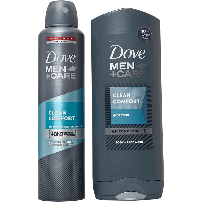 Buy Dove Mens Men+Care Xl Daily Care Duo Set Two Piece Multi