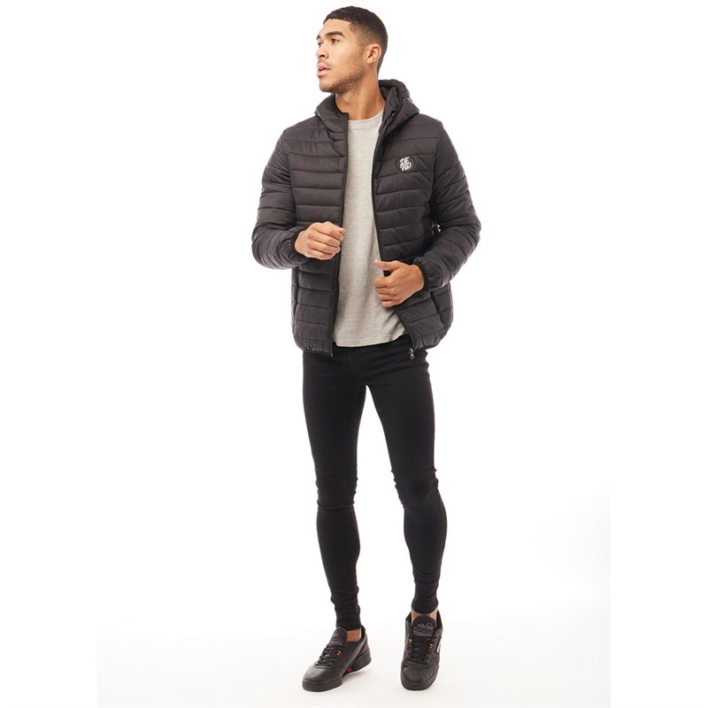 Buy DFND London Mens DFND Hester Padded Jacket Black