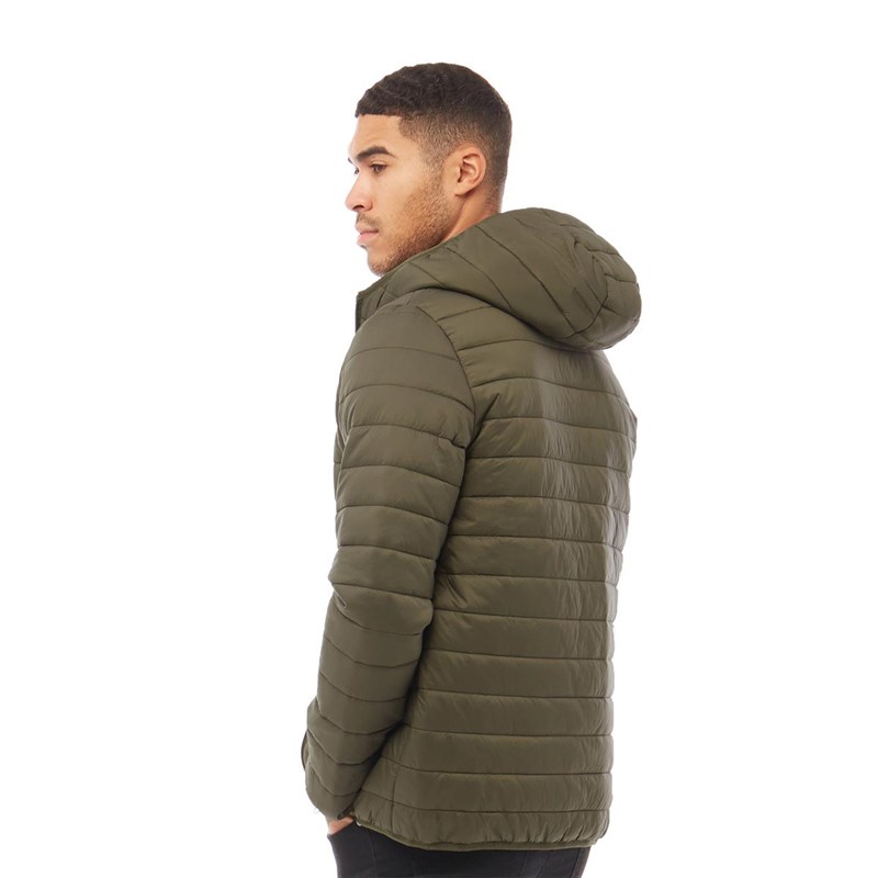 Buy DFND London Mens Hester Padded Jacket Olive
