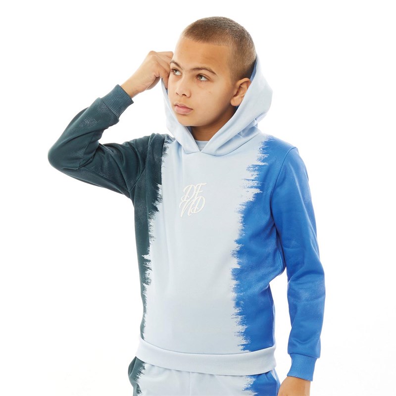 DFND London Sweats à Capuche Splitting Garçon Multicolore