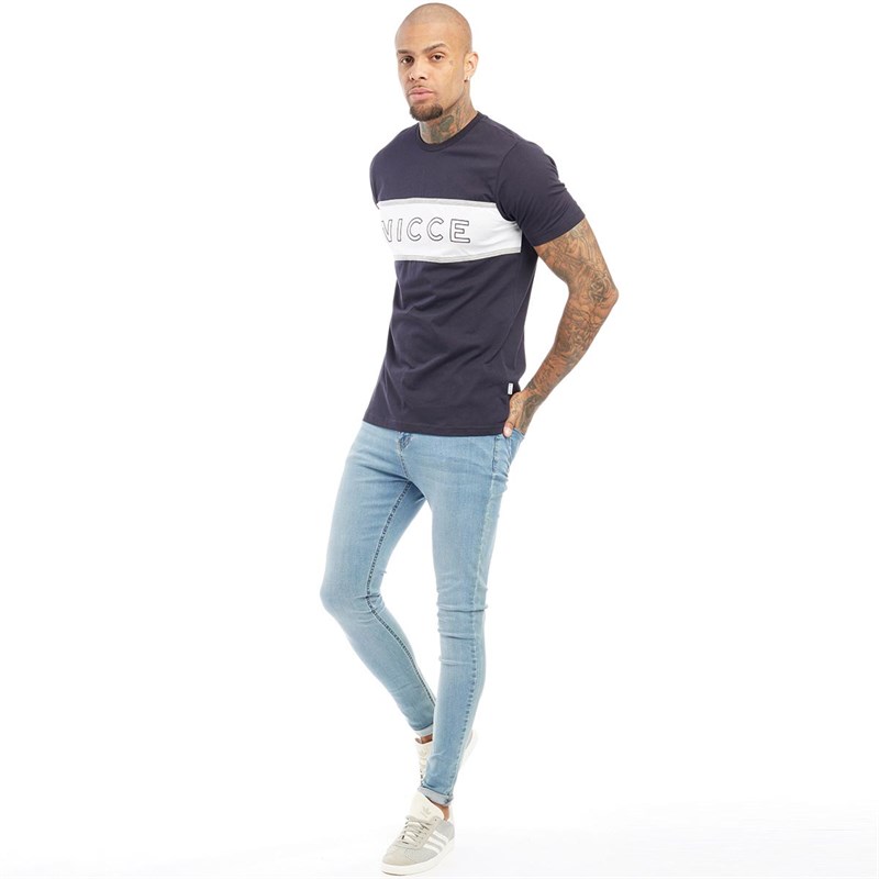 skinny jeans wit heren