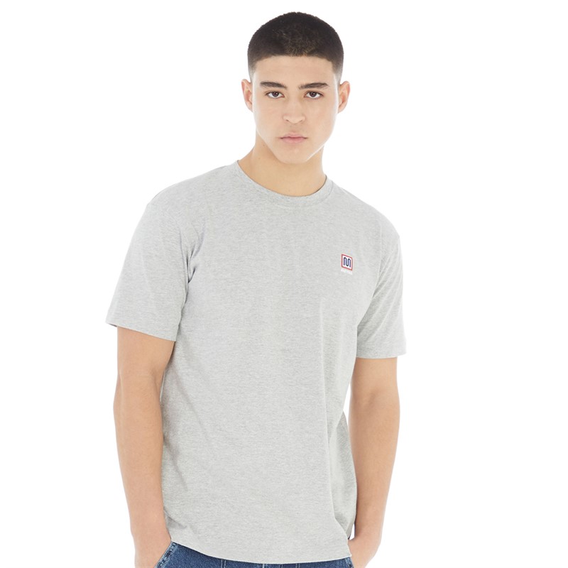 Buy MEYBA Mens The Mcqueen T-Shirt Grey Melange