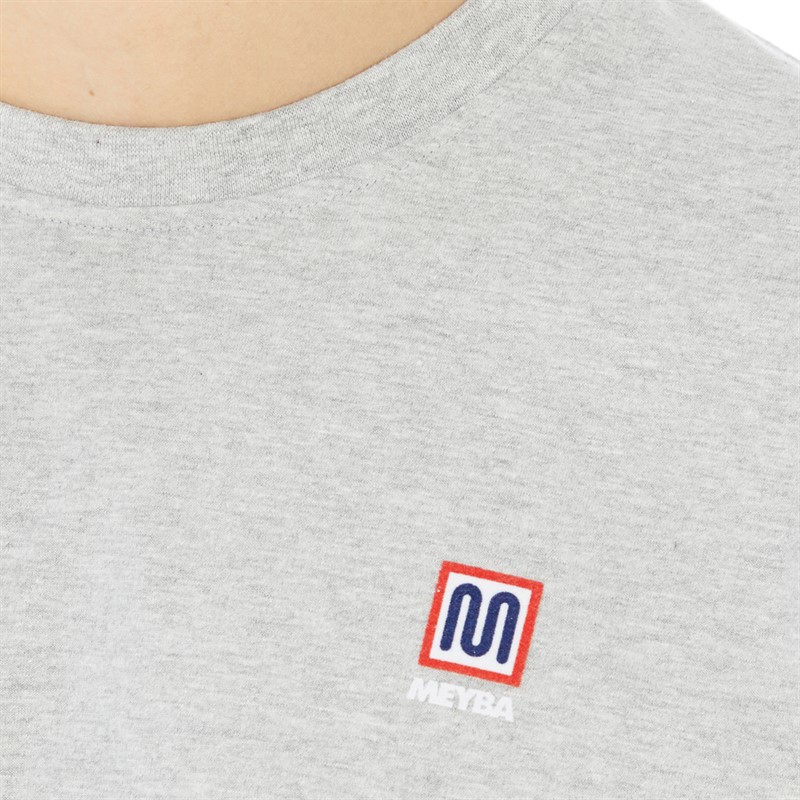 Buy MEYBA Mens The Mcqueen T-Shirt Grey Melange
