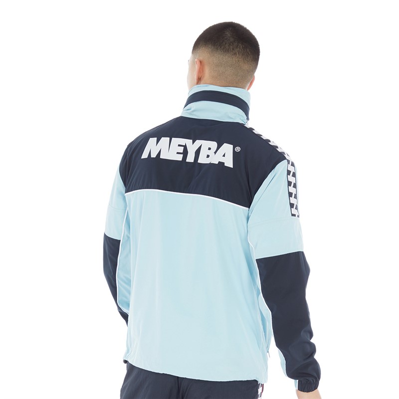 Buy MEYBA Mens Packaway Training Jacket Navy/Sky