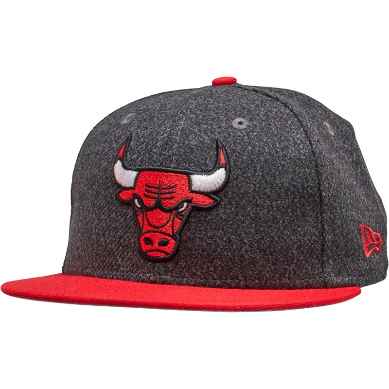 Buy New Era NBA Chicago Bulls Classic Trim Fit 59fifty Fitted Cap Dark ...