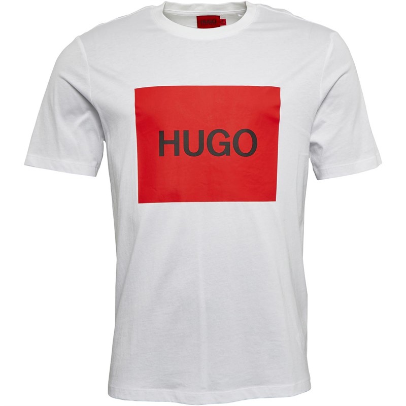 HUGO Herren T-Shirts Weiß